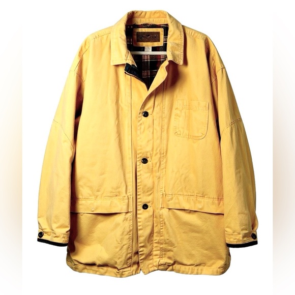 Lewis Creek | Jackets & Coats | Vintage Lewis Creek Yellow Chore Barn ...